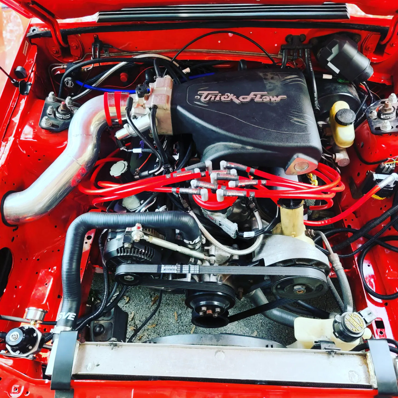 Anderson Fuel Rail Kit Package 86-95 Mustang w/ factory fuel lines ...