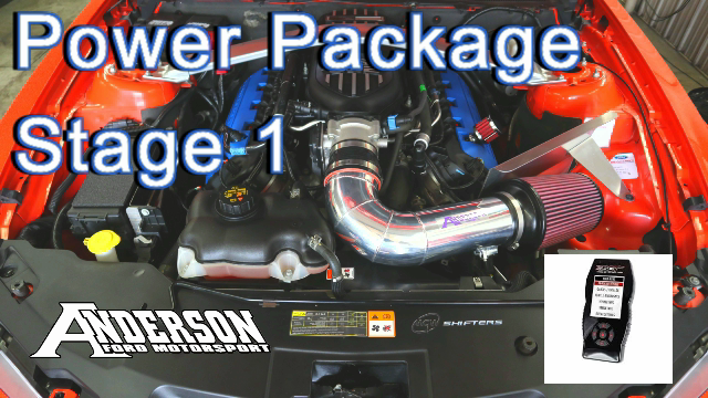 Anderson 11-14 NA Mustang GT Power Pipe® Power Package Stage 1 with ...