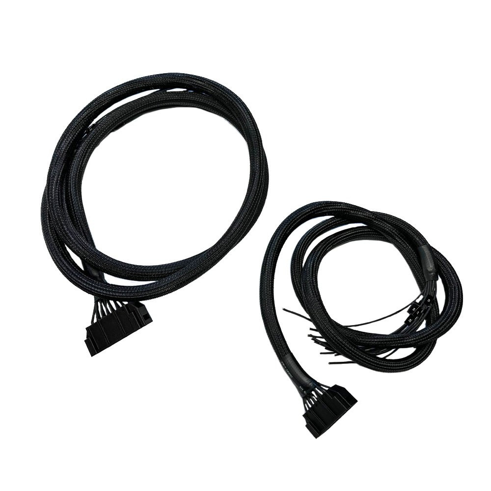 Holley Digital Dash Kit 87-93 Mustang w/EZ Install Harness - Anderson ...