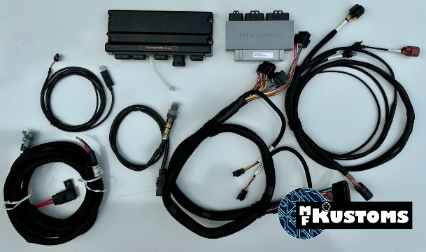 AFM-Holley Terminator X Max Foxbody Kit with AODE/4R70W Transmission ...