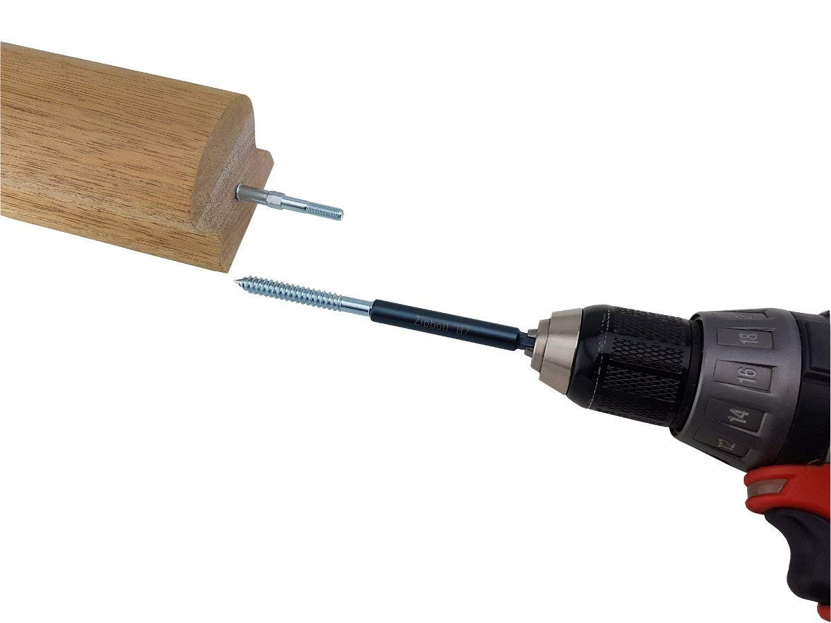 Zipbolt UT Railbolt 13.610 Connects Staircase Handrails to Spindles, 1 ...