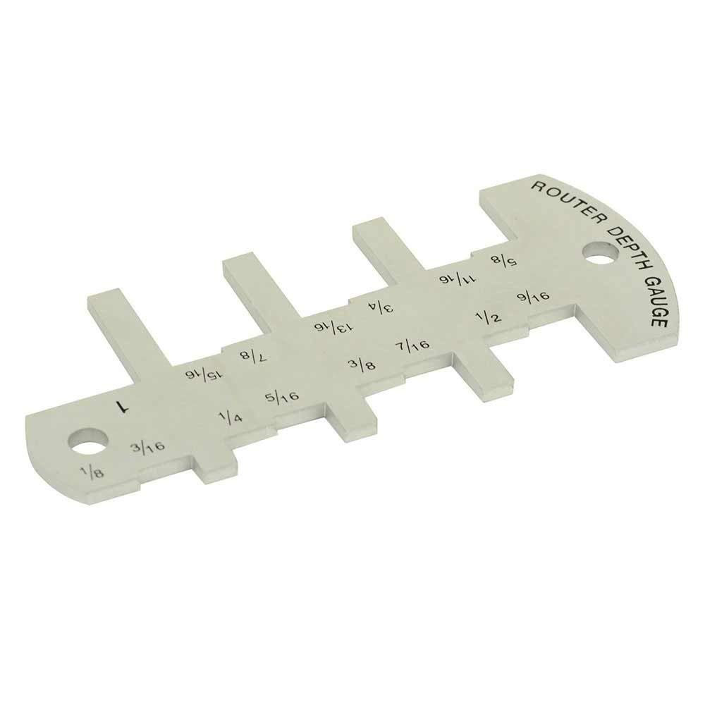 Big Horn 19080 Aluminum Router Depth Gauge - Viking Mountain Tool Works