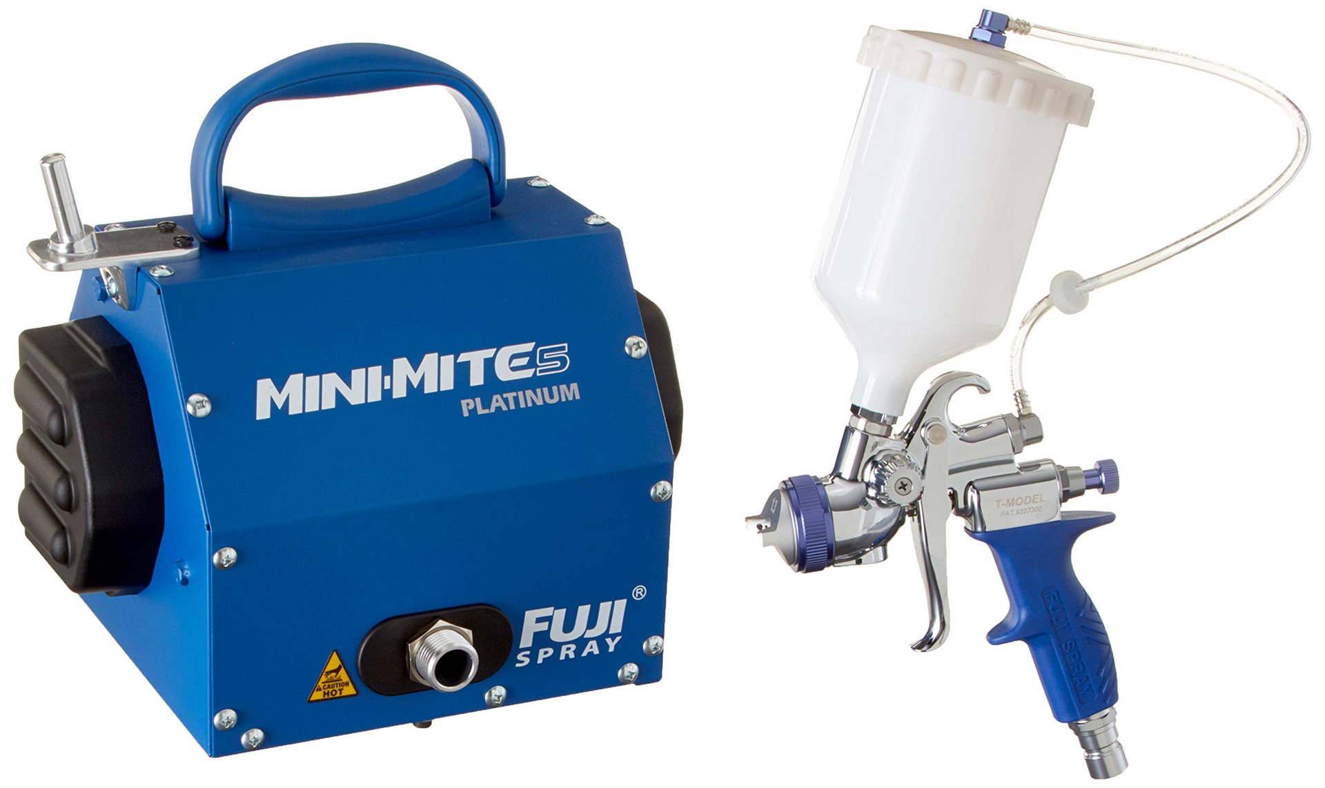 Fuji 2805-T75G Mini-Mite 5 T75G Gravity HVLP Spray System + 5 Bonus ...