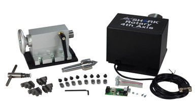 Next Wave 21225 large 4th Axis Kit for CNC Router make spindles pens ...