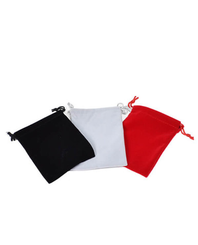 PA Single Pocket Veltex Drawstring Pouch - Alfa Box Corp