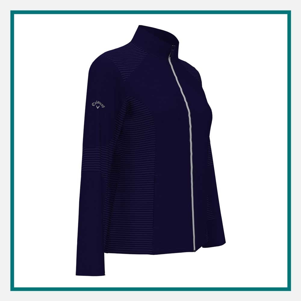 Callaway Full-Zip Ottoman Jacket Custom Embroidered | ELITE PROMO INC