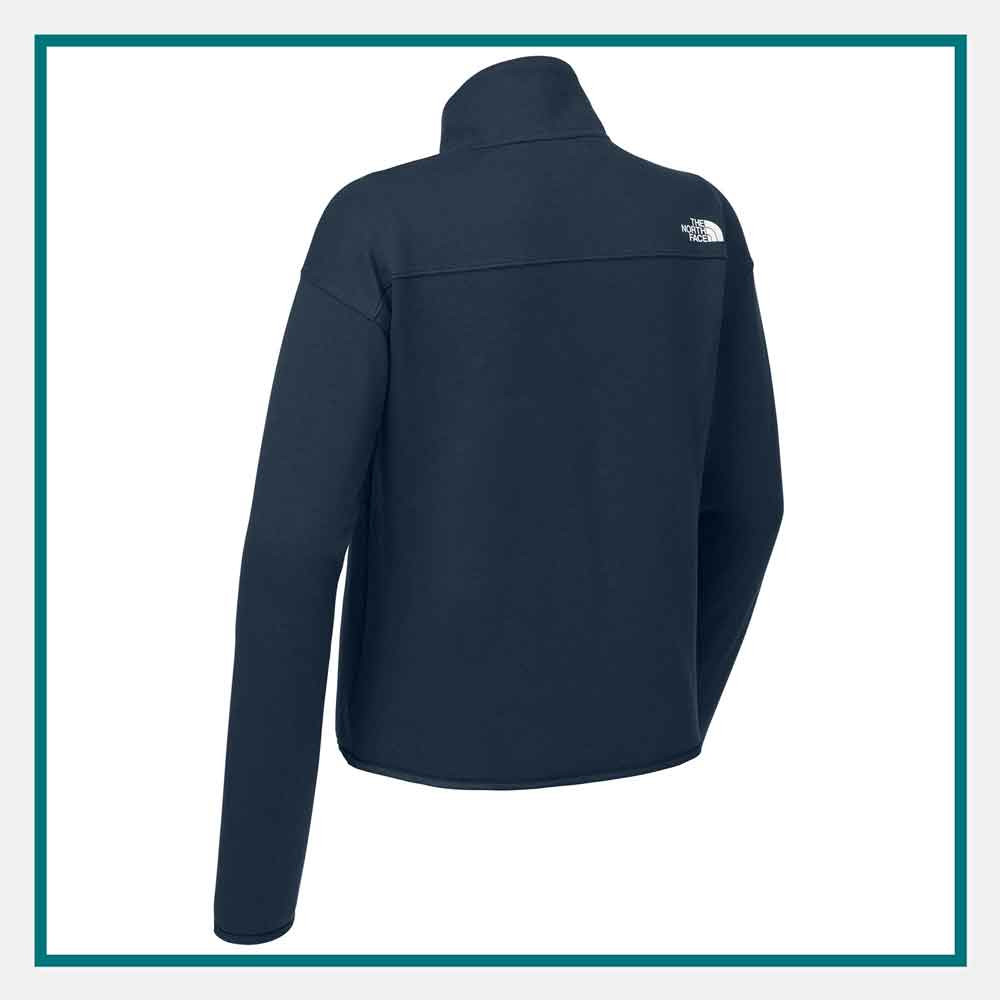 North Face Double-Knit 1/2-Zip Fleece Custom Logo | Artfully Customized ...