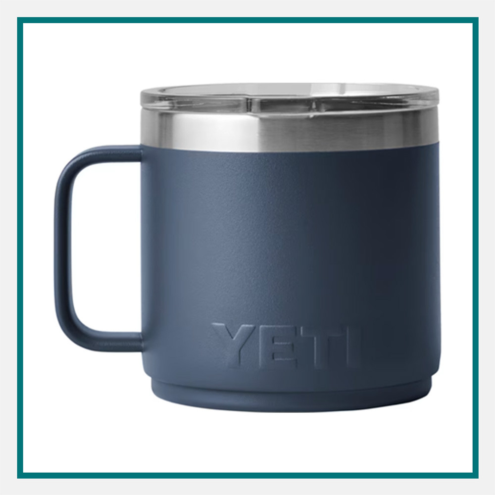YETI 14 Oz Stackable Ceramic Lined Mug Custom Logo | Custom Printed ...