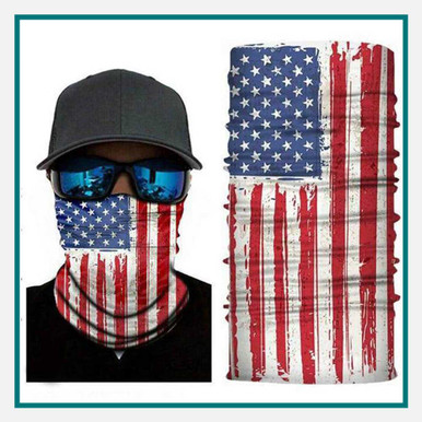American Flag Neck Buff Custom | ELITE PROMO INC