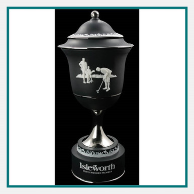 Origins Small Coveted Ceramic Golf Trophy Engraved | ELITE PROMO INC