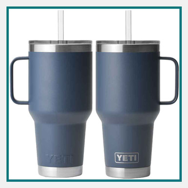 YETI 35 Oz Travel Mug w/ Straw Lid Custom Printed | ELITE PROMO INC