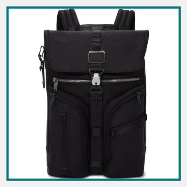 TUMI Alpha Bravo Surveillance Backpack Custom Engraved | ELITE PROMO INC