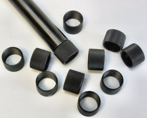 LWD Thread Protector 1/2 x 28 Black (9mm & .357SIG) - Lone Wolf Arms