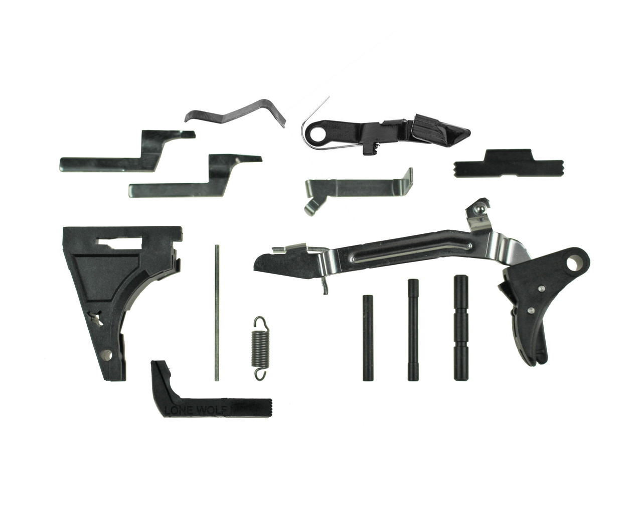 Frame Completion Kit For Polymer 80 Compact - Lone Wolf Arms