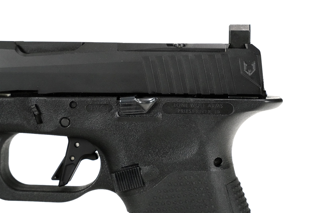 TimberWolf 19+ w/Black Slide, Black Frame, Black Std. Barrel, NF Lower ...