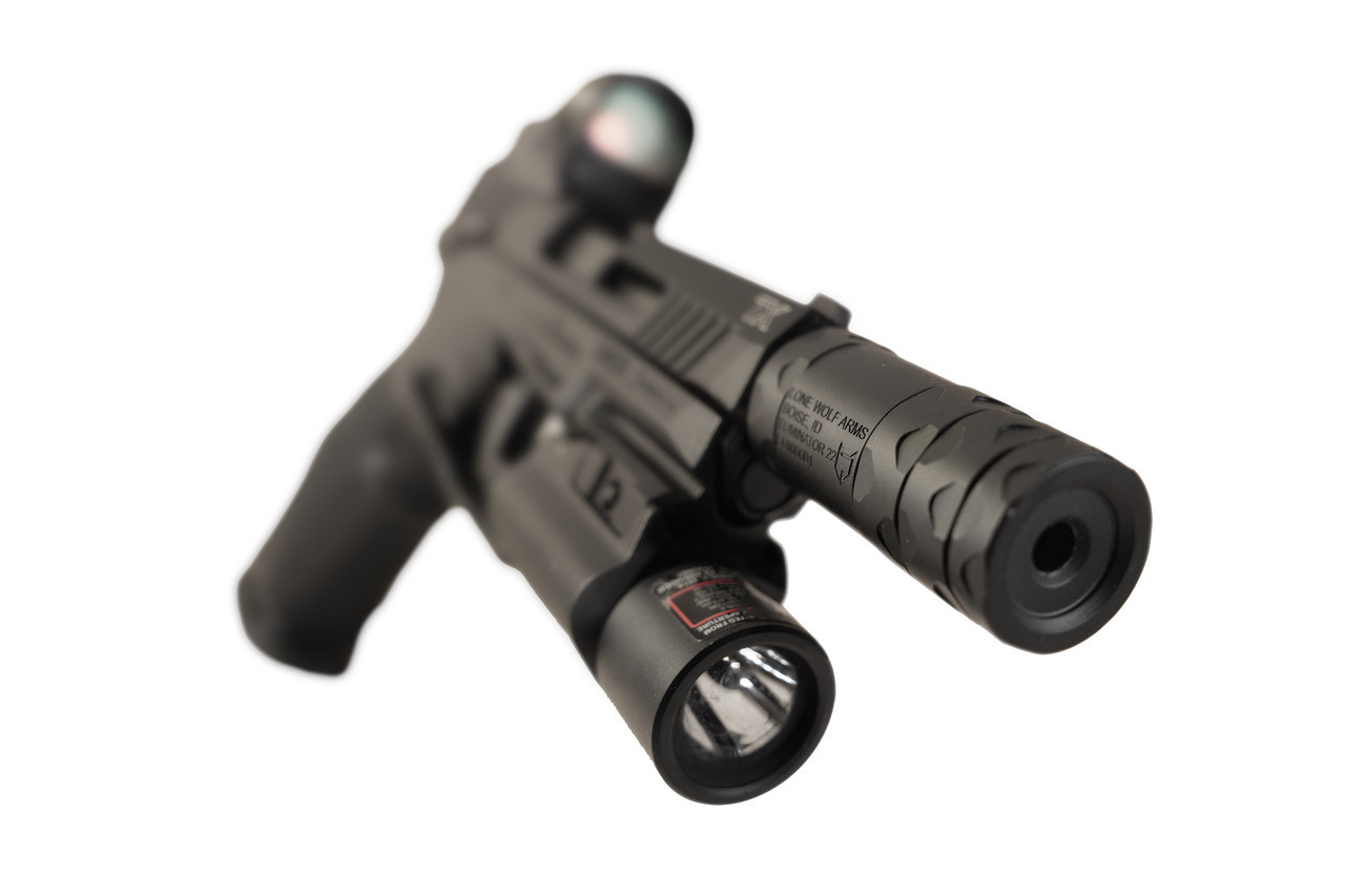 Elimin8r Modular Pistol Suppressor [.45] | Lone Wolf Arms