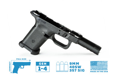 TWF Full/Compact Textured Frame Bare - Lone Wolf Arms