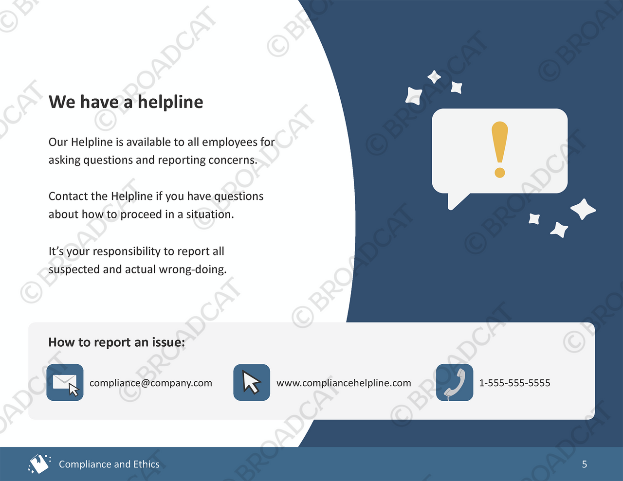 New employee orientation (mini-module) - Broadcat