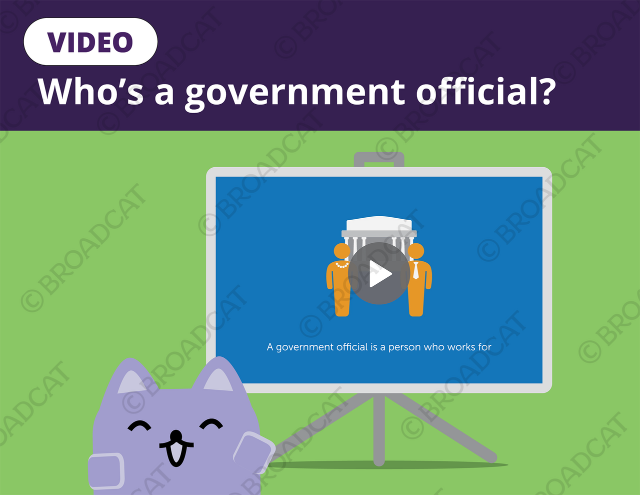 Video: Who’s a government official? - Broadcat