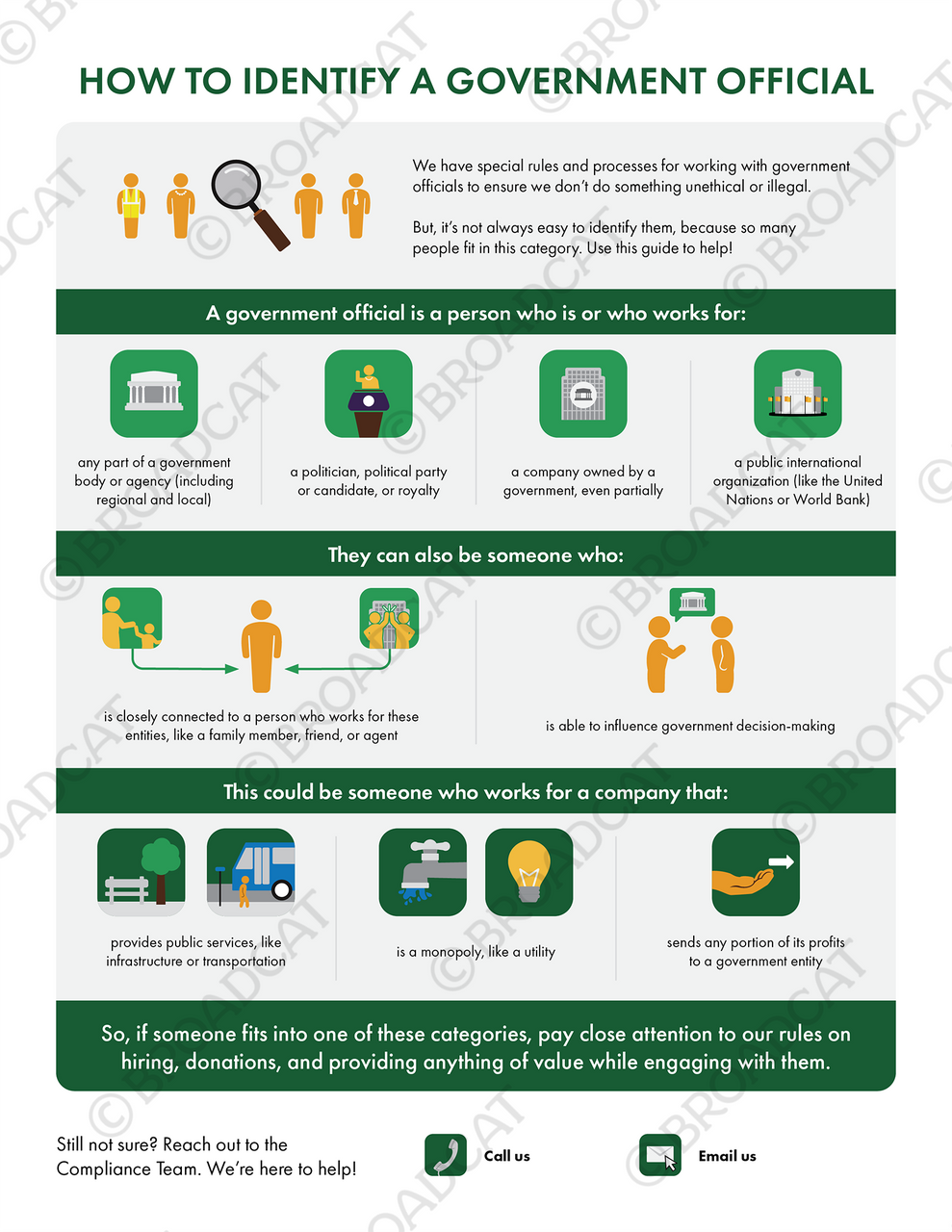 How to identify a government official - Broadcat