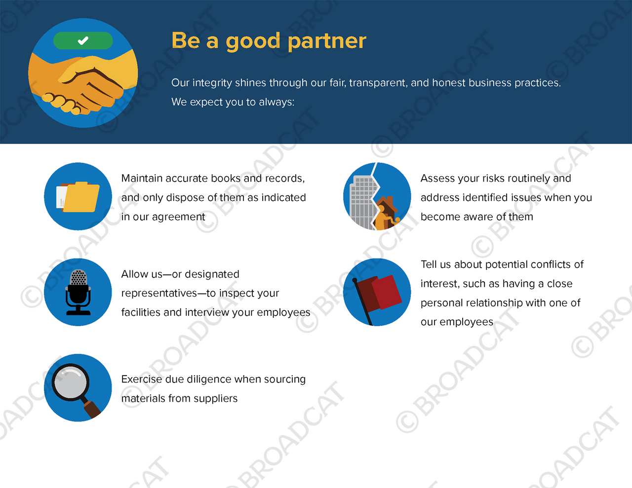 Third Party Code of Conduct Training - Broadcat