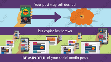 Your post may self-destruct, but copies last forever - horizontal ...