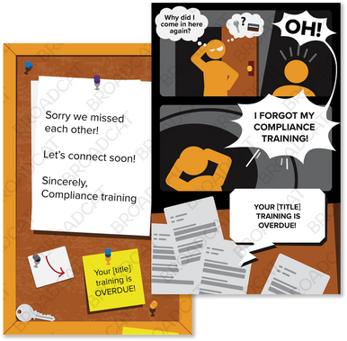 Awareness Campaign: Overdue Training Reminders - Broadcat