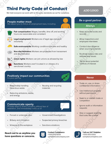 Third Parties Code of Conduct - Broadcat