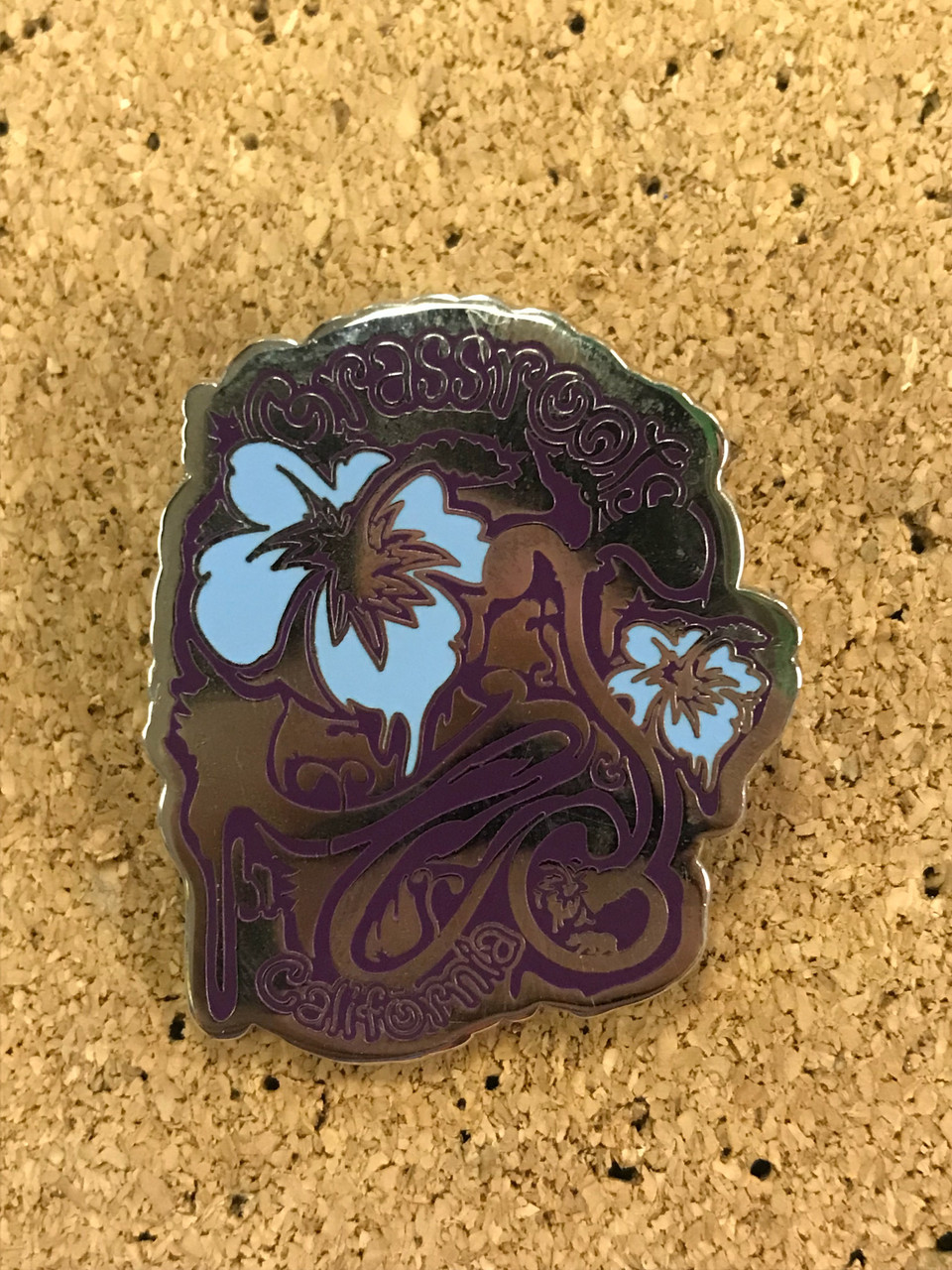 Grassroots Floral Pin
