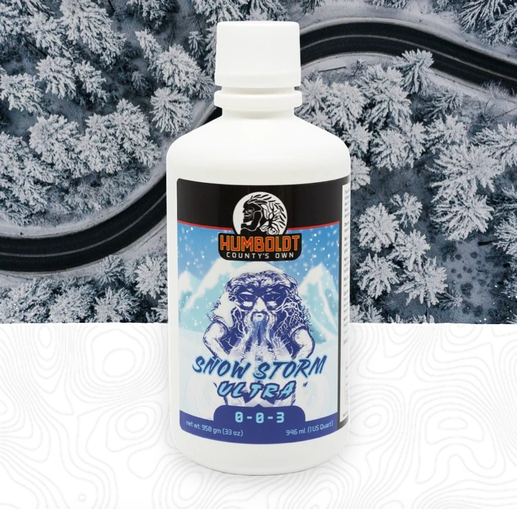 Humboldt county’s own snow storm ultra 1qt - Many Clouds Smoke Shop