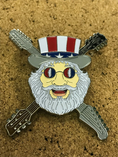 Steely-Eyed Uncle Sam Pin