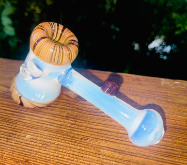Chad G secret white w/ woodgrain hammer - Many Clouds Smoke Shop
