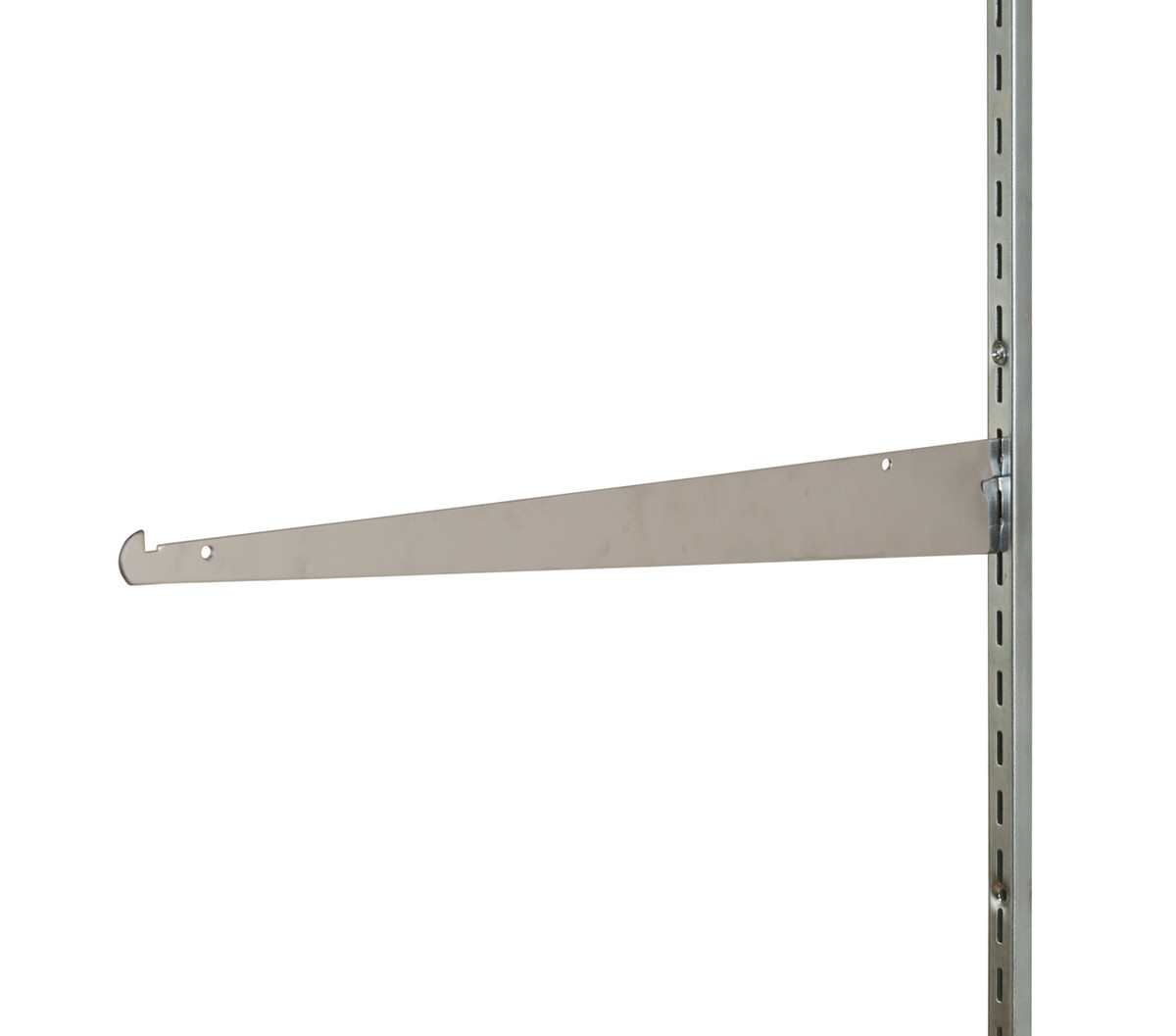 16" Shelf Bracket | FITS 1/2 SLOTS ON 1 CENTER STANDARD | CHROME ...