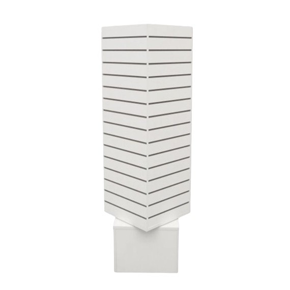 4 Sided Revolving Slatwall Display Fixture | 20"W x 60"H | Prdouct ...