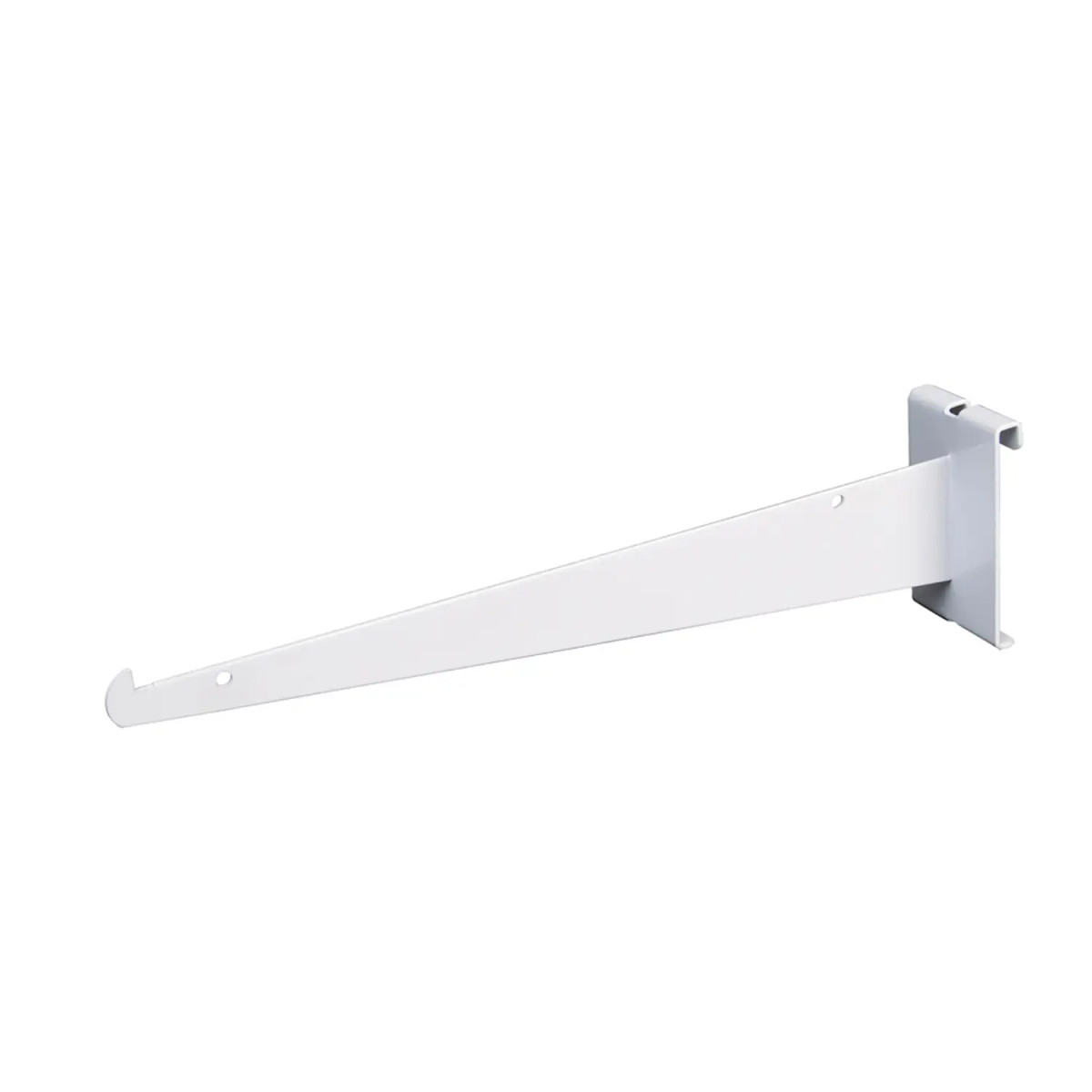 White Shelf Brackets And Standards K50 Shelf Bracket (pair), Silver