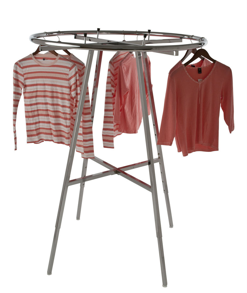 42" Round Clothing Rack | Product Display Solutions