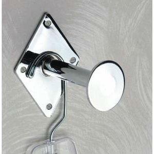 3" Wall Mount Dressing Room Hook | Prdouct Display Solutions