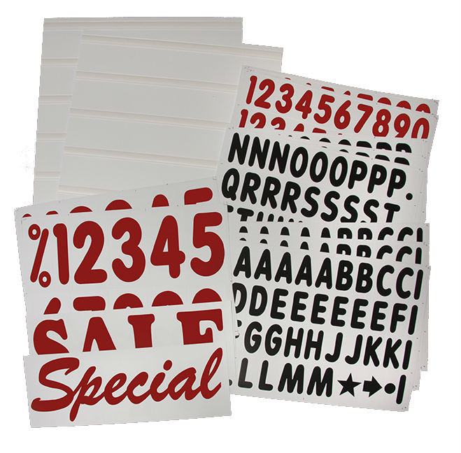 Deluxe Message Board Kit (2) 24" x 36" Panels | White Sing Board