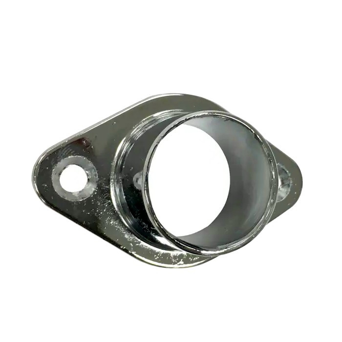 "O" Wall Mount Bracket For 1" Round Tubing Hangrail | Chrome