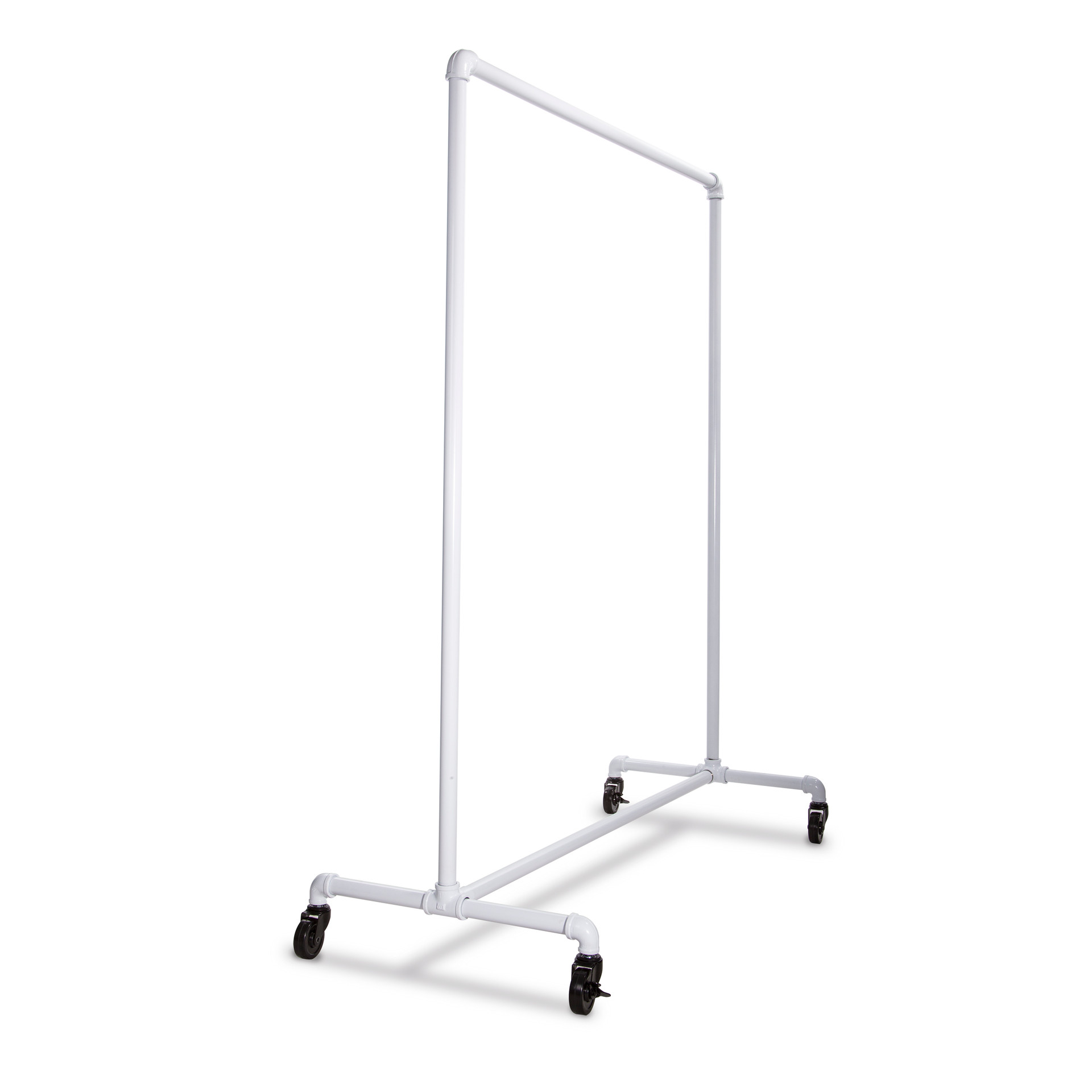 48 L Single Ballet Bar Pipe Clothing Rack | Product Display Solutions