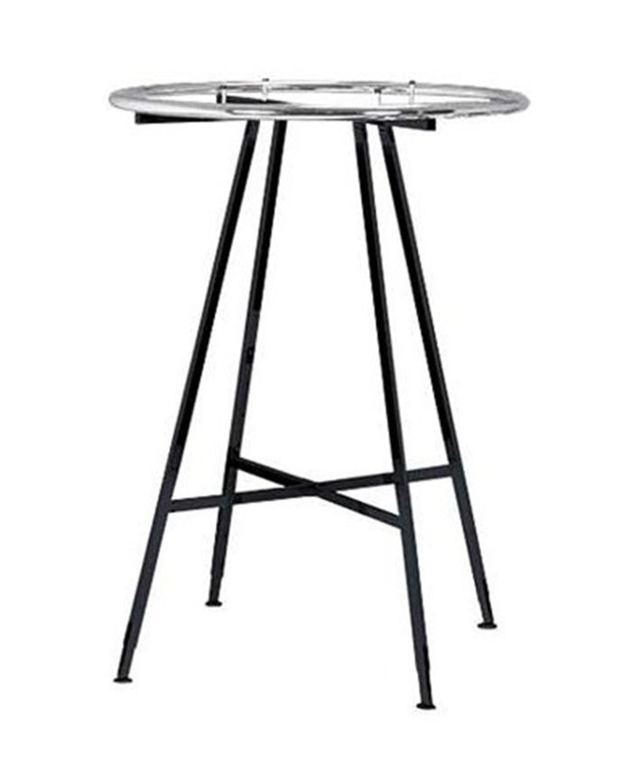 36" Round Rack Add-On or Replacement Display Rail | CHROME