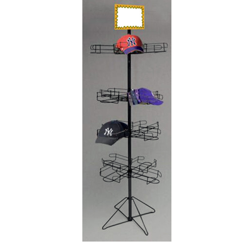 Revolving Baseball Cap Display Rack | Product Display Solutions