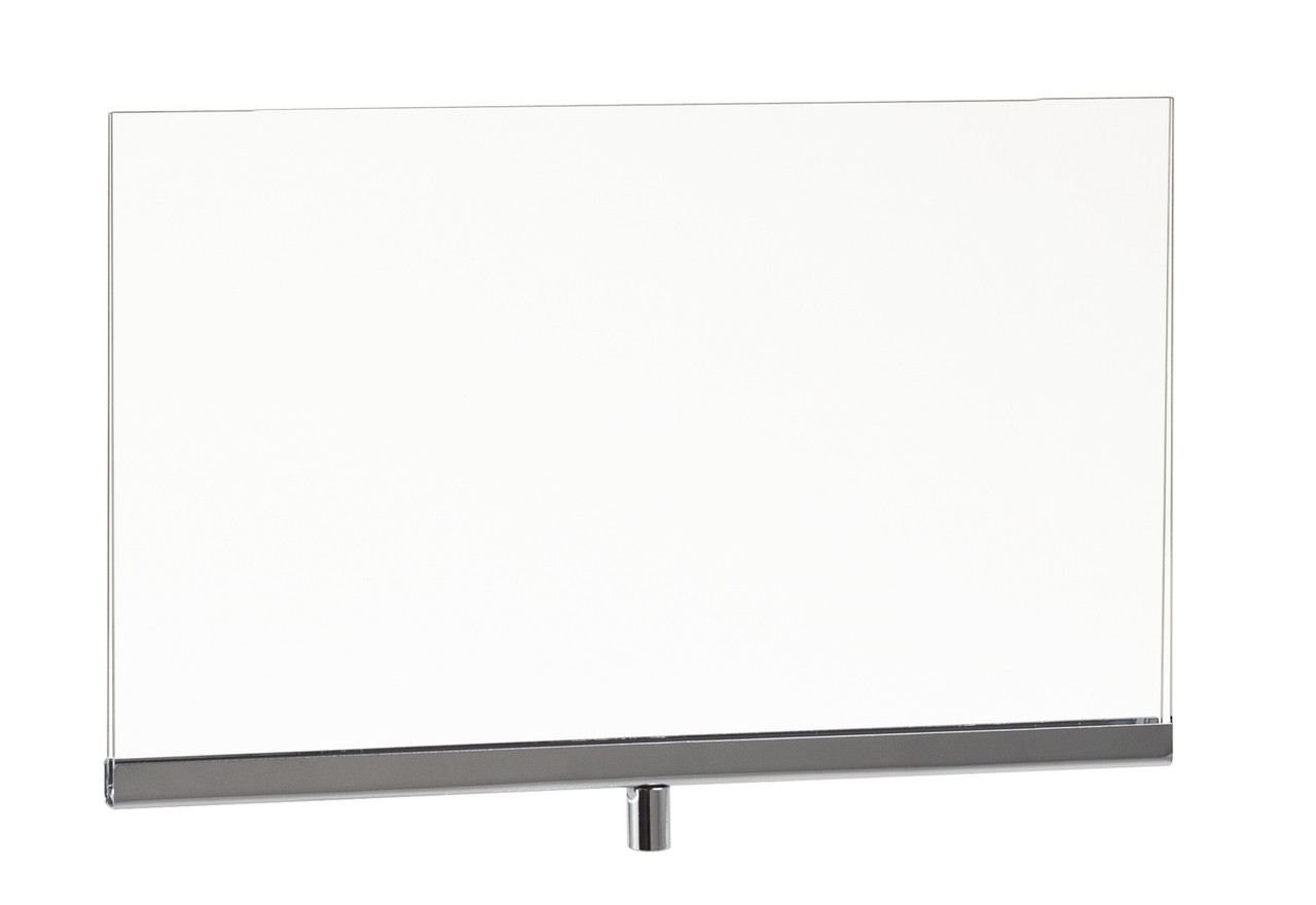 Attachable Sign Holder for Retail Fixtures | Product Display Solutions