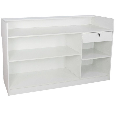 6ft Cash Register Wrap Counter Stand with Ledge Top | Prdouct Display ...