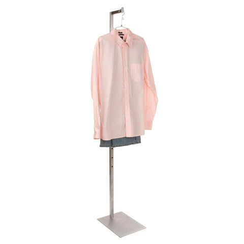 Form Display Stand with Adjustable Height | Satin Chrome