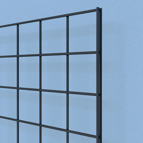 2' X 8' Gridwall Panels | Black