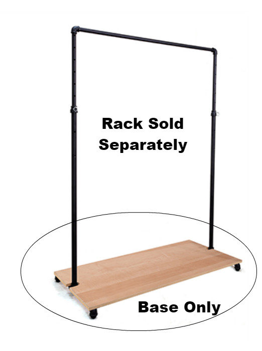 4-Way Retail Rack | Black Pipeline Collection | Product Display Solutions