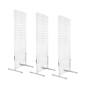 Gridwall Two Sided Free Standing Display Fixtures