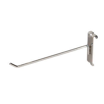 8" Hooks For Grid Panels | Chrome