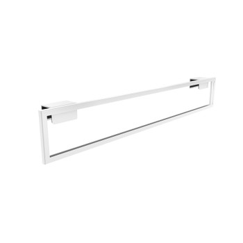 22¾" x 3¼" Saddle Mount Sign Holder | Aspect Collection | White
